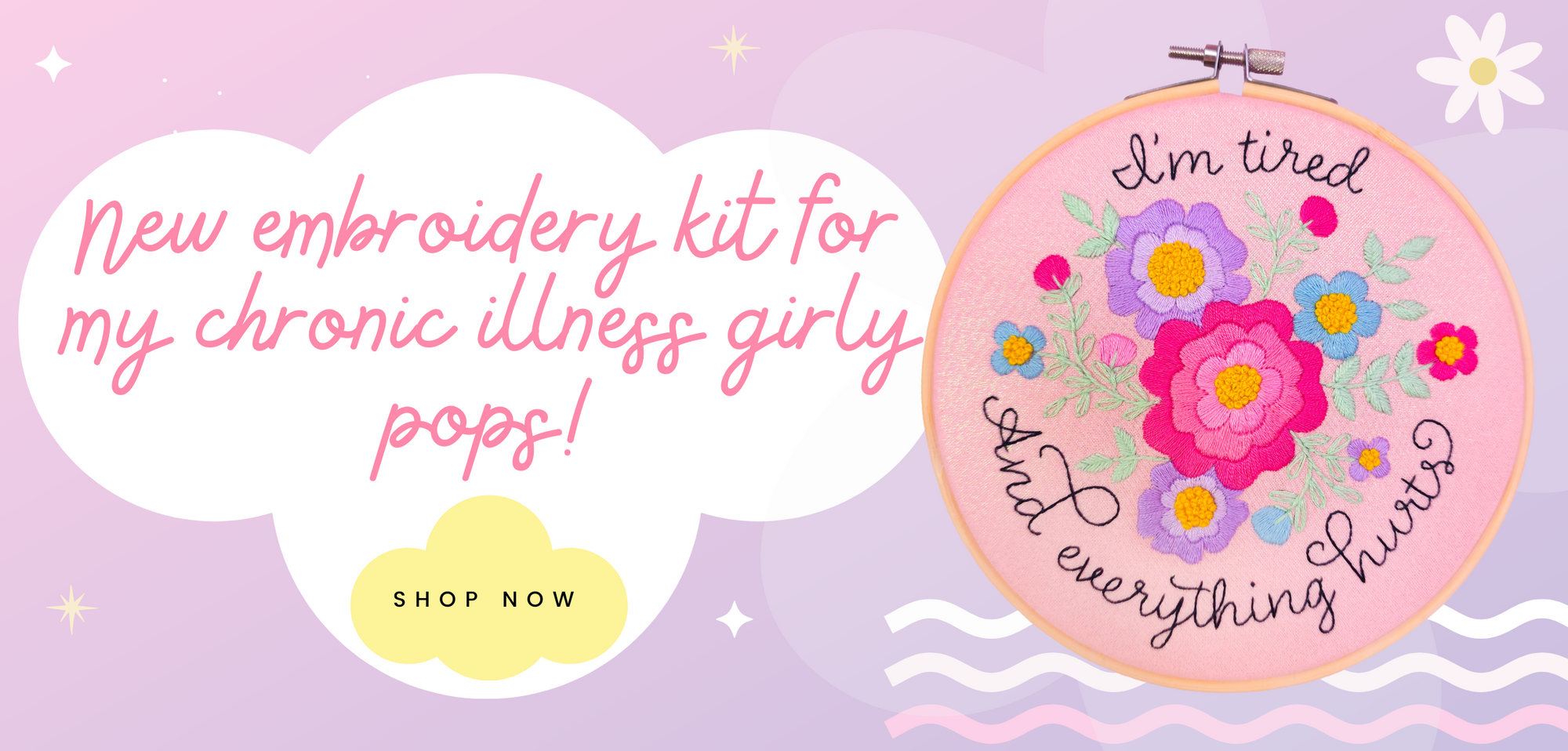 Pretty and Rude Embroidery Kits, stickers, and more! – Pretty Rude Things